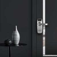 China Wood Door Fingerprint Key Password Unlock Smart Home Security Door Lock with Battery for sale