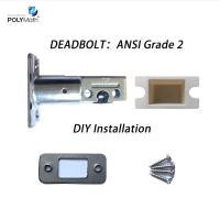 China Fully Upgraded PL816 Smart Fingerprint Password Security Lock for Wood or Metal Doors for sale