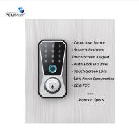 China Fully Upgraded PL816 Smart Fingerprint Password Security Lock for Wood or Metal Doors for sale