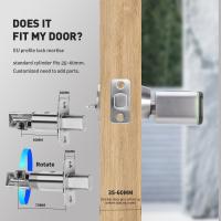 China Easy Diy Install Smart System Tuya APP Door Lock Keyless Connected BLE Fingerprint Card for sale