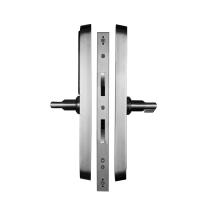 China High Safety Battery 4*AAA Smart Digital Outdoor Waterproof Biometric Broken Bridge Dual Fingerprint Lock for sale
