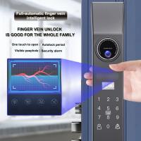China tech Style 2023 Usmart Goapp Finger Vein Password Home Smart Door Lock for Easy Access for sale