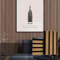 China Customized Color Heavyweight Acoustic Panels Natural Wood Sound-Absorbing Material for sale