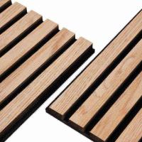 China Customized Color Heavyweight Acoustic Panels Natural Wood Sound-Absorbing Material for sale