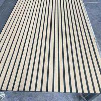 China Soundproof Panel Popular Sound Insulation Slat Wall Board Acoustic Wood Wall Panels for sale