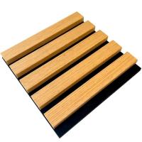 China Nonwoven 600/320mm Acoustic Wooden Wall Panels for Effective Soundproofing Solutions for sale