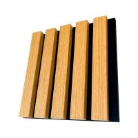 China Nonwoven 600/320mm Acoustic Wooden Wall Panels for Effective Soundproofing Solutions for sale
