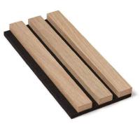 China Polyester Fibre Slat Acoustic Panels in Modern Design for Customized Color Soundproofing for sale
