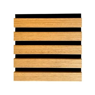 China Fireproofing and Soundproofing Wooden Acoustic Panel for Wall Customizable Design for sale