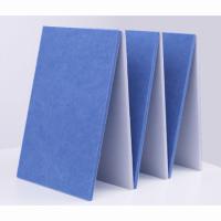 China Customized Fineness 25mm Polyester Fabric Sound-absorbing Board for Acoustic Wall Panel for sale