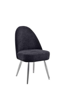 China FT243 Curved Backrest Dining Chair Customized Elegant Design Suitable for Restaurant Banquet Hall Hotel and Office Meeting Rooms for sale