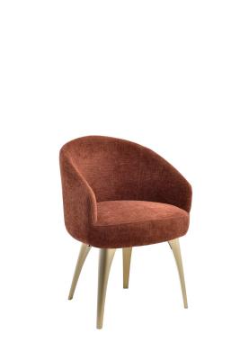 China FT258 Modern Dining Chair with Ergonomic Design Comfortable Seating and Durable Frame Ideal for Restaurants and Cafeterias for sale
