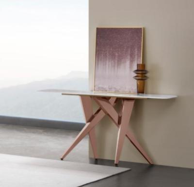 China T1036 Entryway sofa table designed with irregular shape for sale