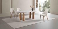 China T1030 Luxury Oval Sintered Stone Dining Table for sale