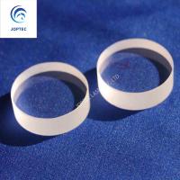 China JOPTEC Fluoride Transmission  MgF2 Optical Windows for sale