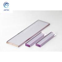 China Cubic Structure 0.1mm Chamfer NdYAG Laser Crystals for sale