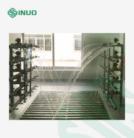 China Electric Vehicle Testing Equipment Car Rain Proof Performance Test Room 10x3.5x3.5m Capacity 150kPa Pressure for sale