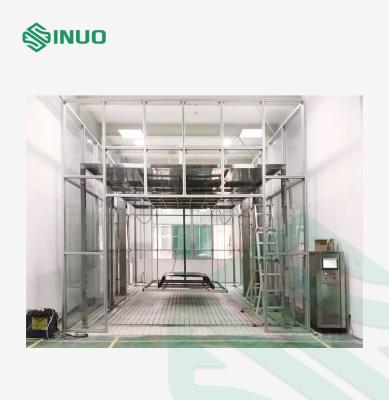 China Car Sunroof Rain Spray Test Chamber 4500x3000x2200mm with 10-inch Touch Screen Control for EV Vehicle Testing for sale