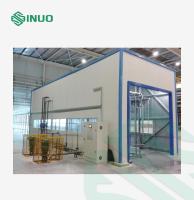 China Automatic Electric Vehicle Rain Testing System for Trucks 3500-13700mm Length Range with 7-12mm/min Rain Intensity for sale