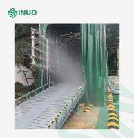 China Automatic Electric Vehicle Rain Testing System for Trucks 3500-13700mm Length Range with 7-12mm/min Rain Intensity for sale