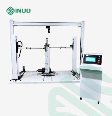 China EN IEC 61851-1 EVSE Static Load Test Bench with 0-10kN Force Range and 8 Degrees Freedom Movement for sale