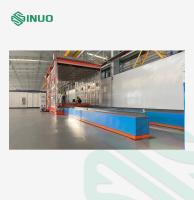 China Commercial Vehicle Rain Test Chamber Water Spray Booth with 80mm Pipe Diameter and 5-12mm/min Rain Intensity for sale