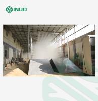 China Water Booth Rain and Dry Test System for Motor Vehicles - 7.4×3.4×3.1m Chamber with 12mm/min Rain Intensity for sale