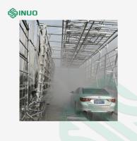 China Commercial Vehicle Rain Test Chamber Water Spray Booth with 80mm Pipe Diameter and 5-12mm/min Rain Intensity for sale