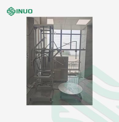 China ISO20653 IPX9K High Pressure Open Type Spray Waterproof Test Equipment 8-10MPa for sale