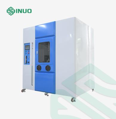 China UL94 Flammability Test Chamber 1700x1300x2400mm with 225W/500W Dual Flame for Wire & Cable Materials for sale