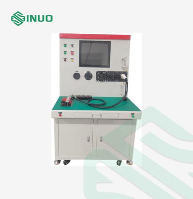 China EV Charging Gun Test System PLC Industrial Computer Control MES Integration Resistance 1-5000Ω for sale