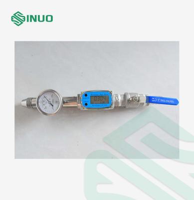 China IPX5 IPX6 Jet Nozzle IP Rating Test Equipment IEC 60529 6.3mm 12.5L/min for sale