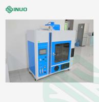 China UL94 Flame Test Machine PLC Control 220V 50Hz Vertical Horizontal Burning Tester for sale