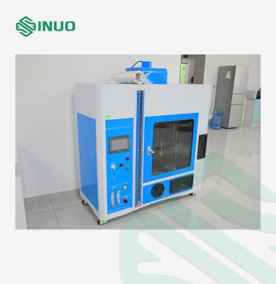 China UL94 Flame Test Machine PLC Control 220V 50Hz Vertical Horizontal Burning Tester for sale