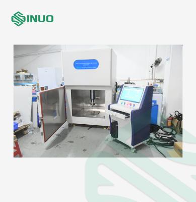 China EV Battery Testing Equipment 300kN Box-Type Crush and Nail Penetration Tester SAE J2464 for sale