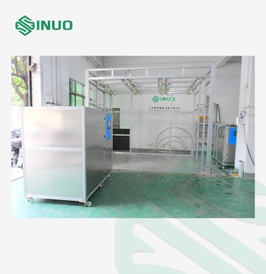 China IEC 60529 IPX4 Waterproof Test Chamber 121 Nozzle Holes 10 L/min Flow Rate for EV Charger Station for sale