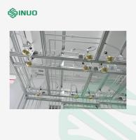 China IEC 60529 IPX4 Waterproof Test Chamber 121 Nozzle Holes 10 L/min Flow Rate for EV Charger Station for sale