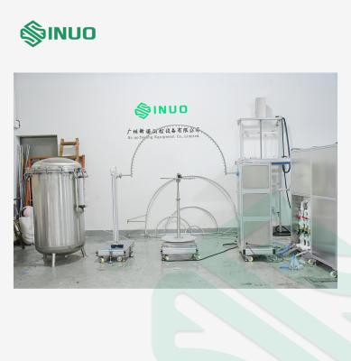 China IPX1-IPX8 Comprehensive Waterproof Test System 1000mm Drip Area 12.5L/min Water Jet for sale