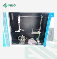 China Horizontal Vertical Flame Test Chamber IEC60695 UL94 PLC Touch Screen 50W 500W Dual Power for sale