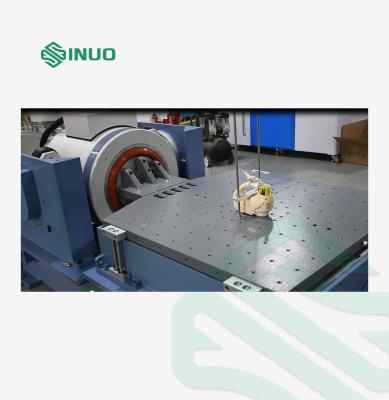 China Sine Random Vibration Test System 700kgf Force 600mm Table Electrodynamic Shaker for sale