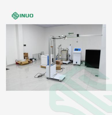 China IEC 62196-1 Steel Ball Impact Tester Dual-Mode Vertical Pendulum 0.4-1.5m Drop Height for sale