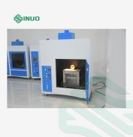 China FMVSS 302 Horizontal Flammability Test Chamber For Testing Automotive Interior Polymer Materials for sale