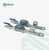 China IEC 60529 IPX5 IPX6 Handheld Hose Nozzle Water Ingress Testing Equipment with 12.5L/min and 100L/min Flow Rates for sale