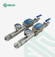China IEC 60529 IPX5 IPX6 Handheld Hose Nozzle Water Ingress Testing Equipment with 12.5L/min and 100L/min Flow Rates for sale