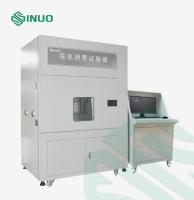 China UL2580 IEC 62133 EV Battery Testing Equipment 100kN Crush Tester with Explosion-Proof System for sale
