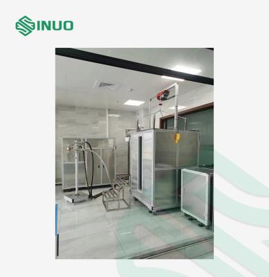 China IEC 60529 IPX1 to IPX7 Water Ingress Test Equipment with 10-100L/min Flow Range and 500L Immersion Tank for sale