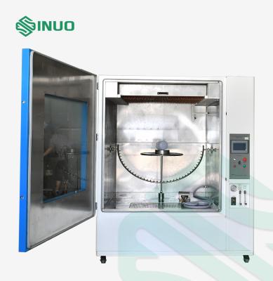 China IEC 60529 IPX1 IPX4 Rain Spray Water Ingress Test Chamber 200mm Drip Height 400mm Oscillating Tube for sale