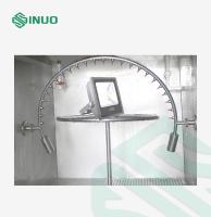 China IPX4 IEC 60529 Oscillating Tube Rain Test Chamber 900×900×900mm with PLC Control for sale
