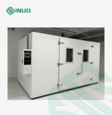 China 20m³ Walk-In Environmental Test Chamber with -60°C to 120°C Range and 30-98% RH Humidity Control for sale