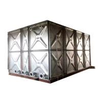 China Hot Dipped Galvanized Pressed Steel Sectional Water Tank 1m x 1m Panel 5mm Thickness for sale